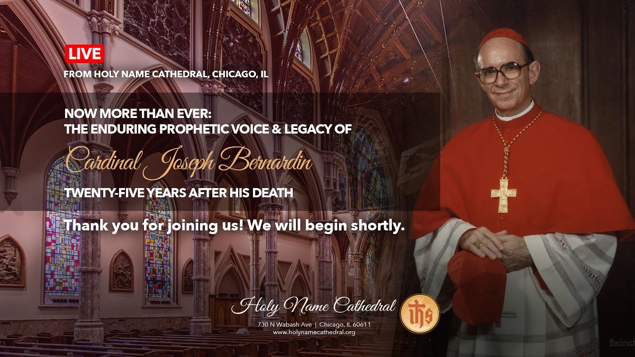 Memorial Tribute for Cardinal Joseph Bernardin - YouTube