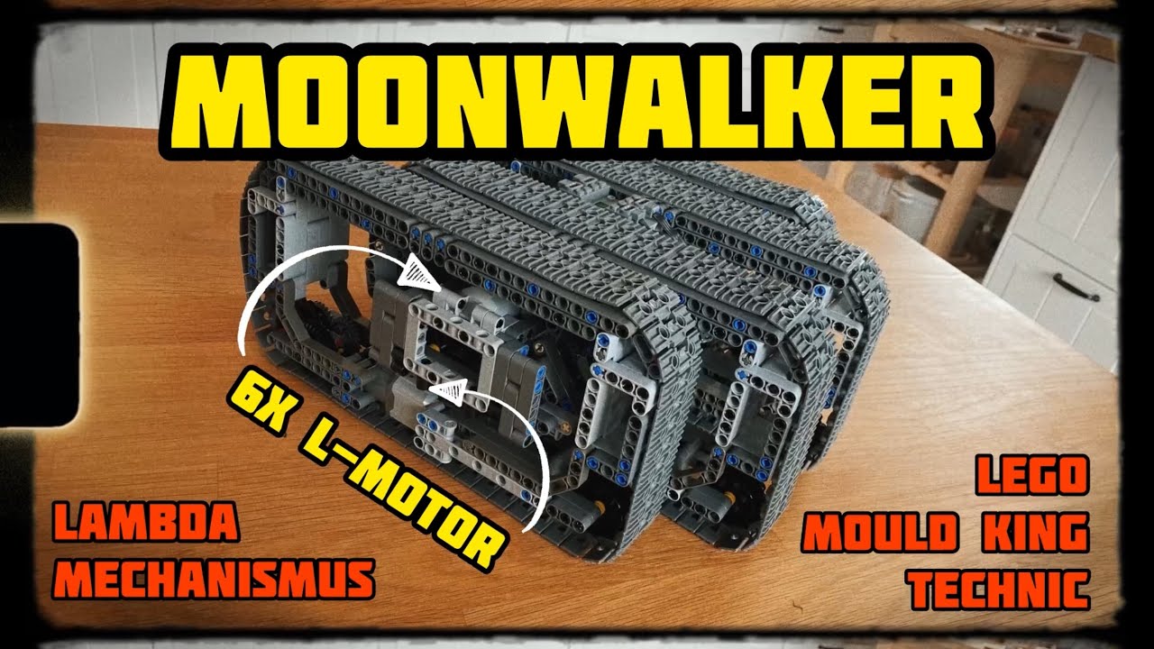 Moonwalker | Lambda Walker 2.0 | Lambda Mechanismus | LEGO Technic - YouTube