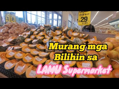 Murang mga Bilihin sa LAMU Supermarket Japan || Life in Japan || - YouTube