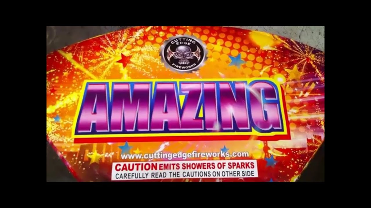 Amazing Fountain By Cutting Edge Fireworks - YouTube