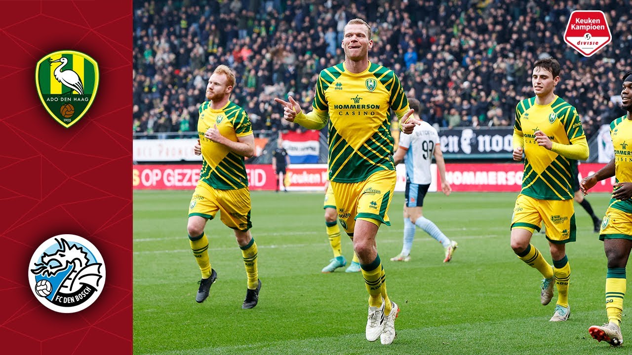 Samenvatting ADO Den Haag - FC Den Bosch (11-02-2024) - YouTube