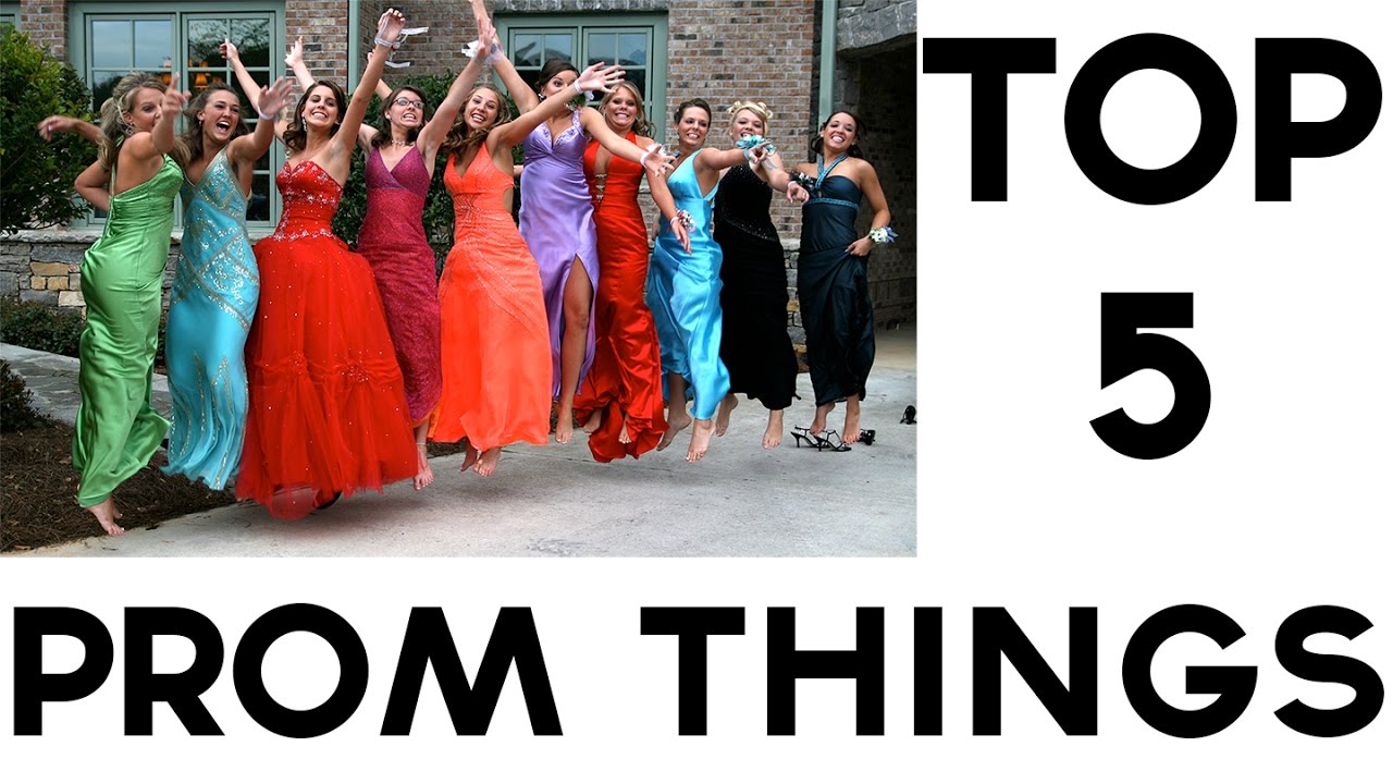 Top 5 Things To Do at Prom - YouTube