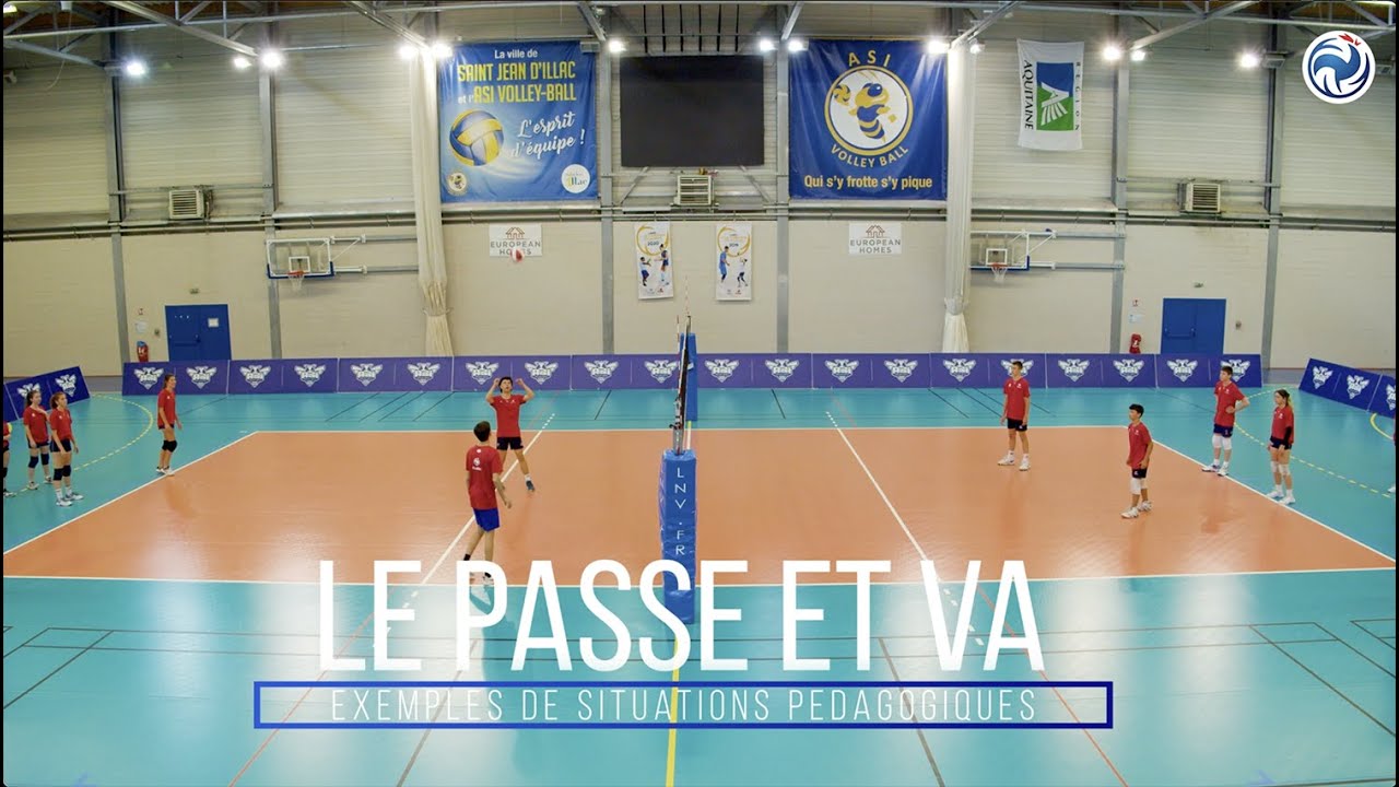 EDUC VOLLEY : Le passe et va - exemples de situations pédagogiques ...