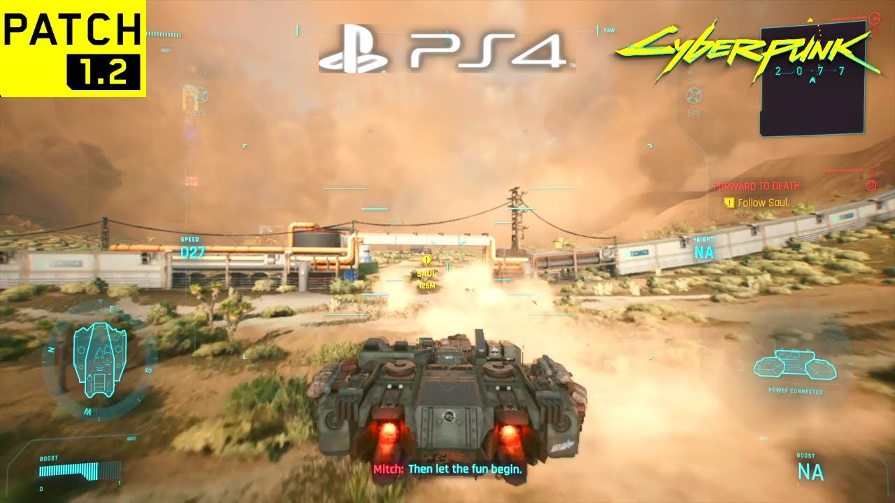 CYBERPUNK 2077 PATCH 1.2 PS4 PRO Gameplay & Graphics Performance! - YouTube