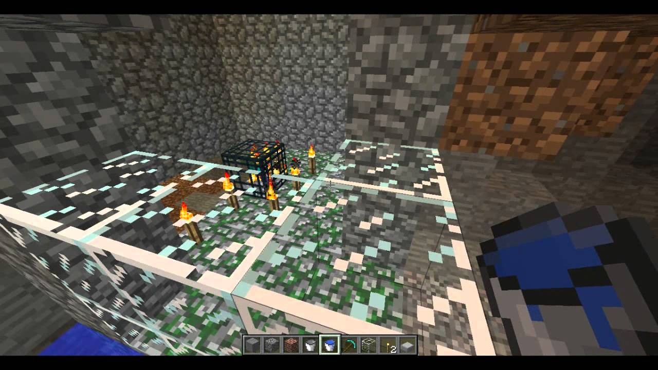 How To Make A Spawner Trap Efficiently and Fast - YouTube