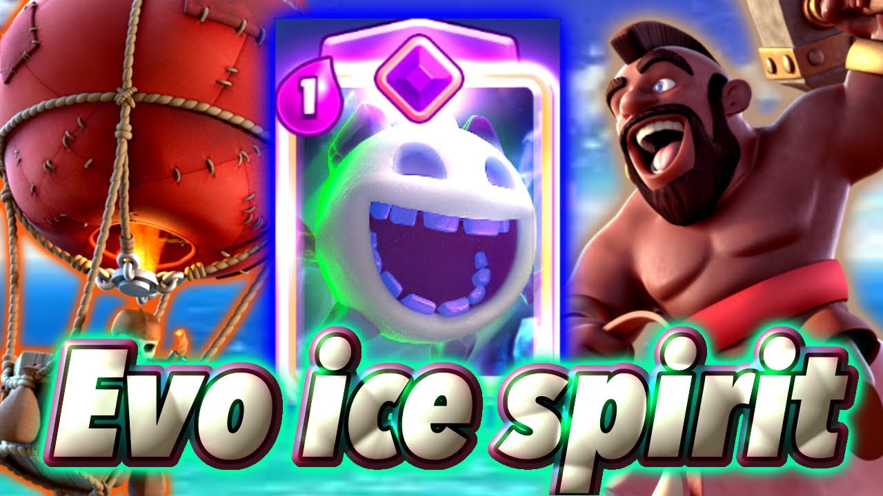 Evo ice spirit deck is strong？🧐-Clash Royale - YouTube