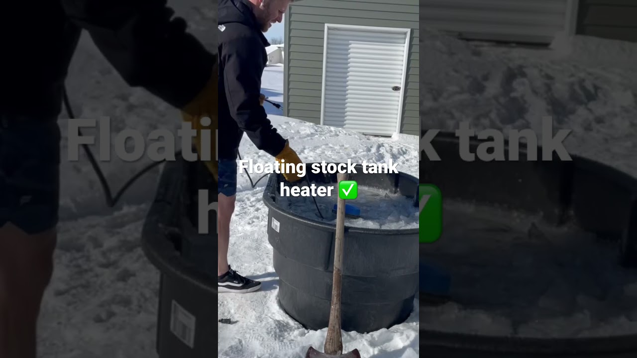 Floating Stock Tank Heaters Savior 5,000 Gallon Pool Or Spa 30 Watt