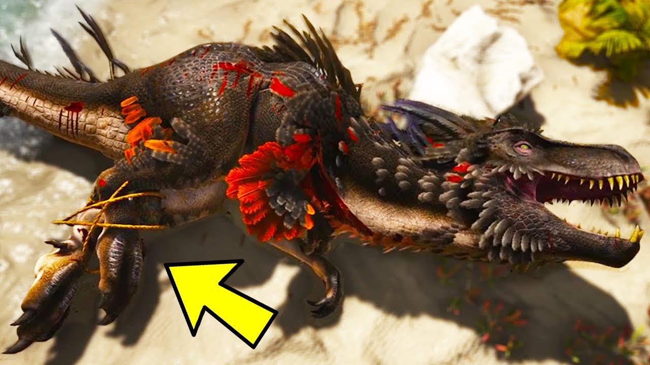 Atlas Dinosaur Taming! Tame the Razortooth Trex Beast! - Atlas Gameplay ...