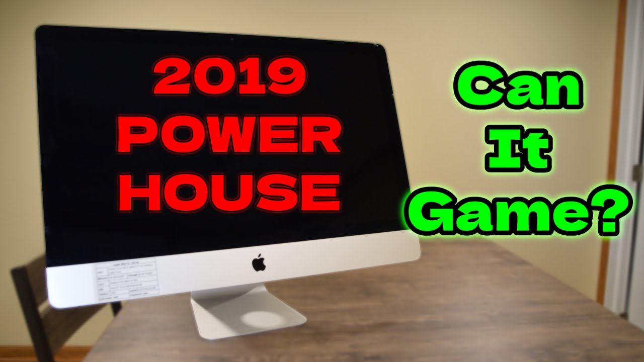 This iMac is a POWERHOUSE / Can it Game? #apple #imac #gaming - YouTube