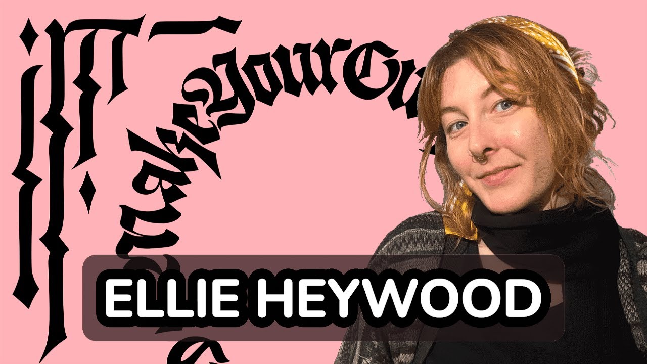 Calligrapher and gothic lettering artist: meet Ellie Heywood - YouTube