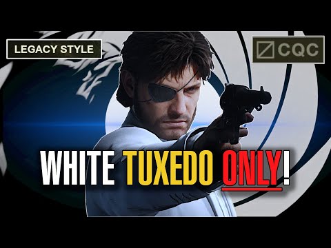The IMPOSSIBLE White Tuxedo Only Foxhound Run | Metal Gear Solid Delta: Snake Eater