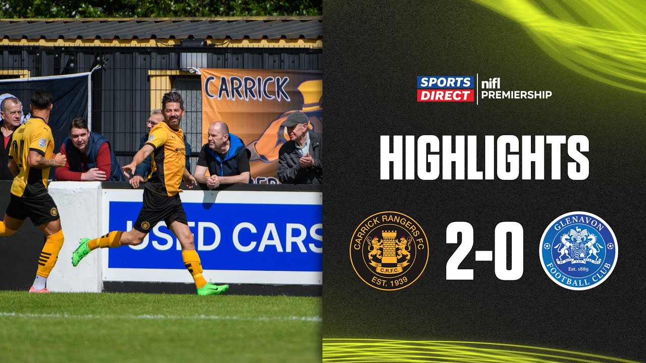 Amber Army Winning Start! | Carrick Rangers 2-0 Glenavon | # ...