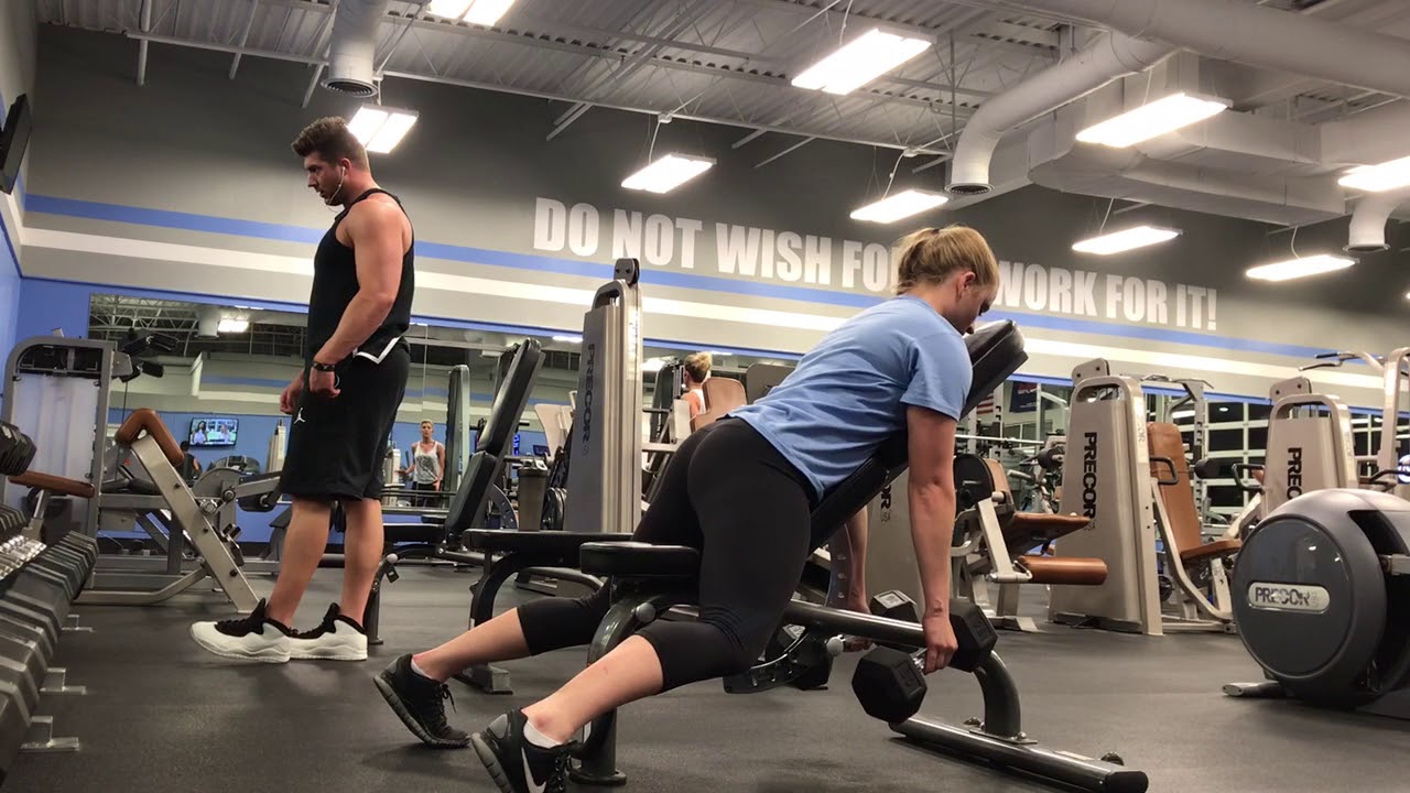 Chest Supported Incline Shrugs - YouTube