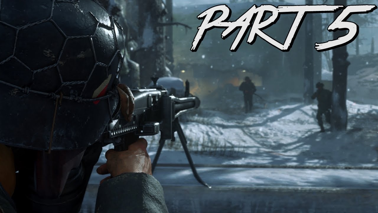 CALL OF DUTY WW2 Walkthrough Part 5 - Rousseau - Campaign Mission 3 ...
