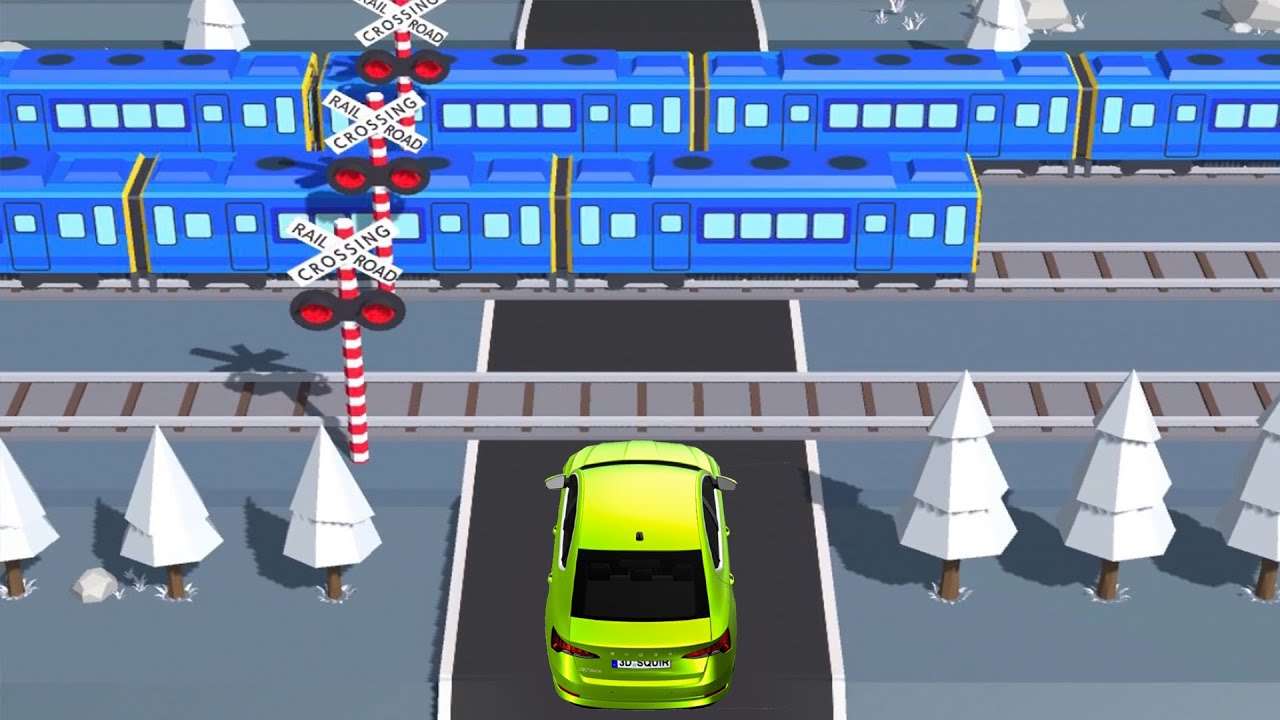 Traffic Run All Levels (Android-iOS) Gameplay - Car Traffic Run New ...