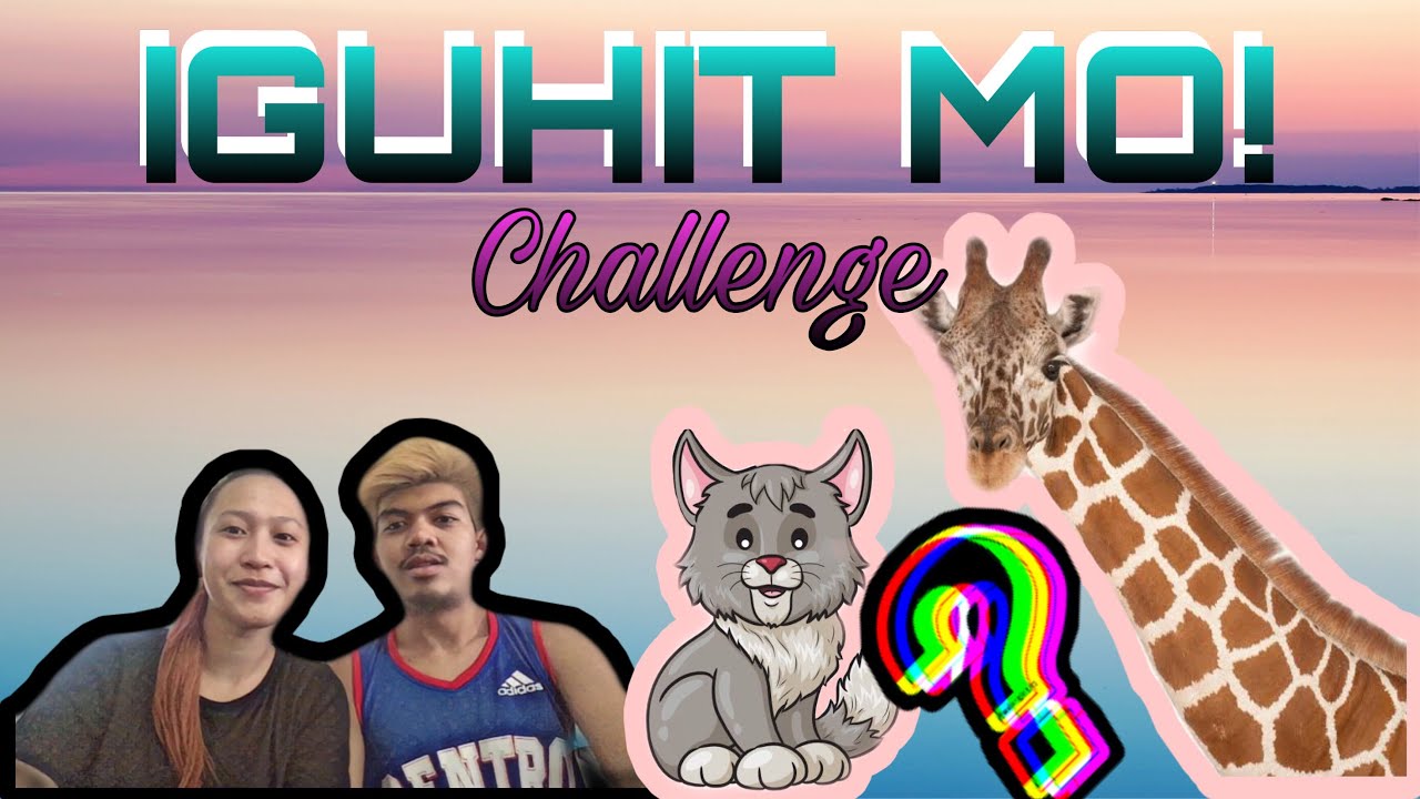 DRAW ON MY BACK | IGUHIT MO CHALLENGE - YouTube
