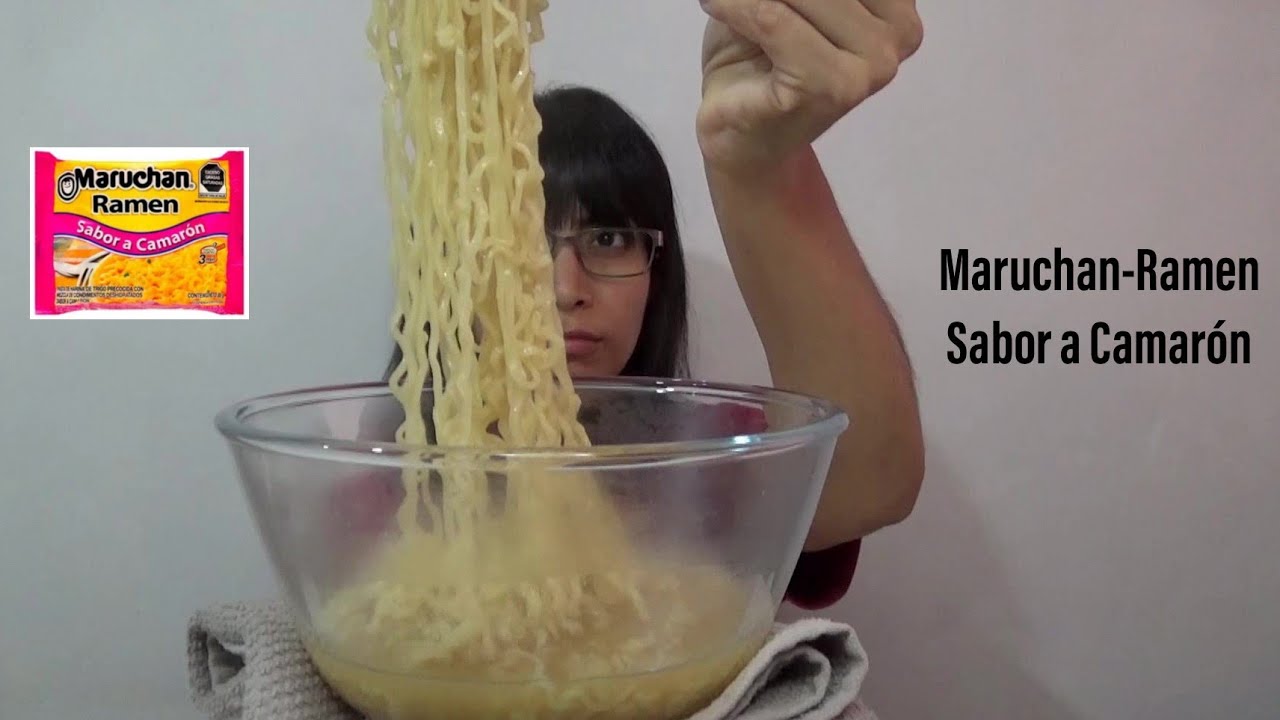 ¡Ramen Sabor a Camarón-Maruchan! - YouTube