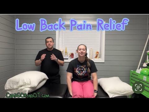Static Lying Low Back Pain Relief‼️ - YouTube