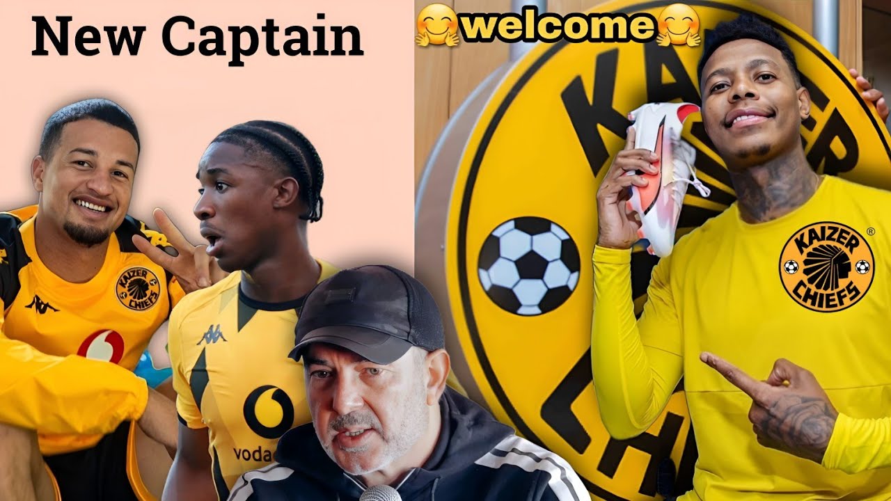 Kaizer Chiefs Confirm New Captain | Kaizer Chiefs Signing Bongani Zungu ...