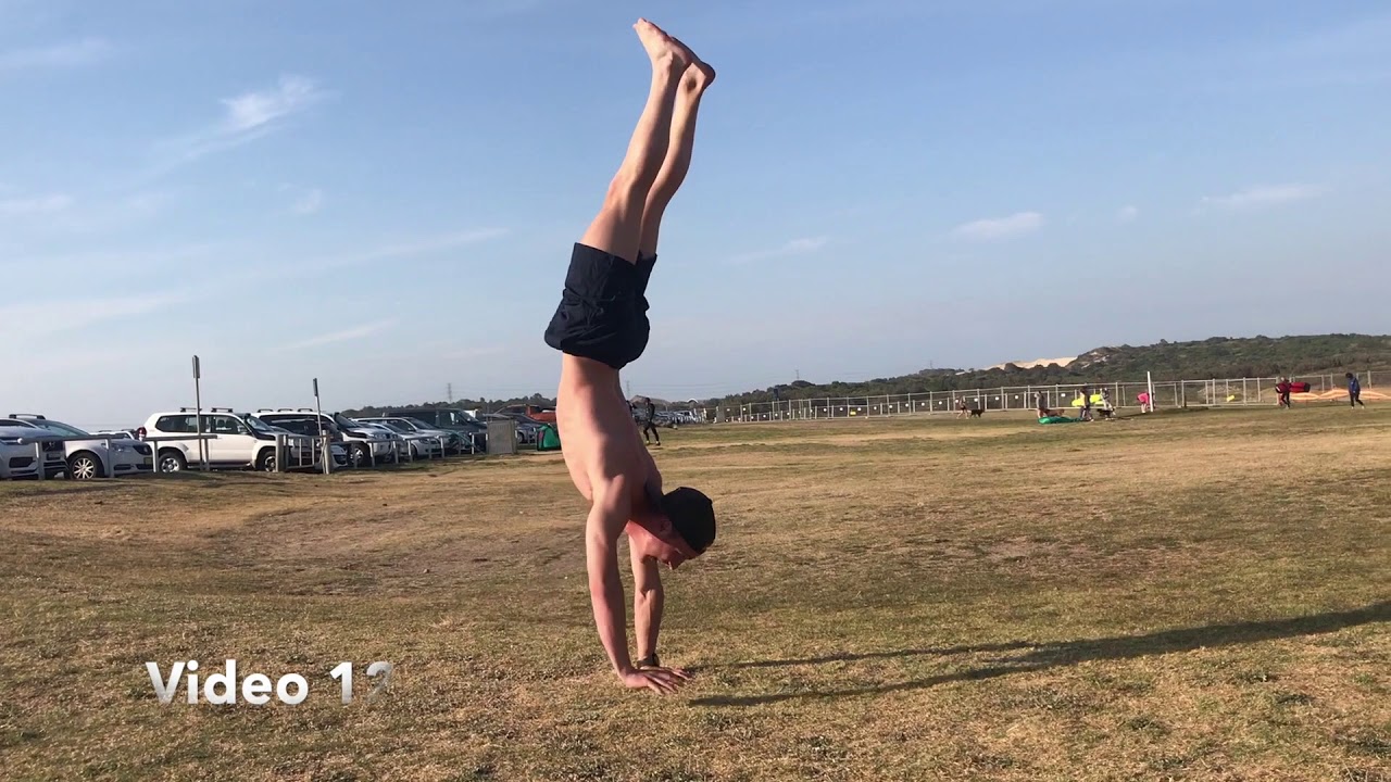 Handstand Walk Progression - 20 Hour Theory of Learning - YouTube