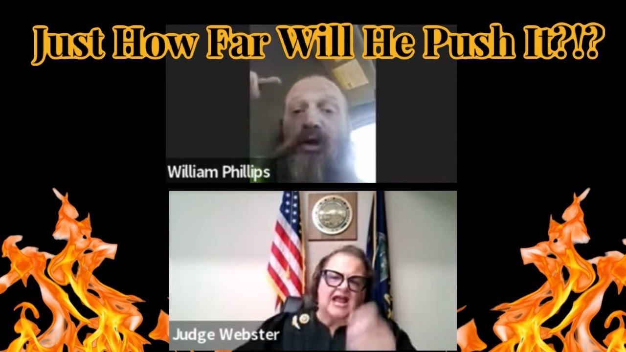 Rude Pro Se goes OFF on Judge Webster Then Wants an Attorney - YouTube