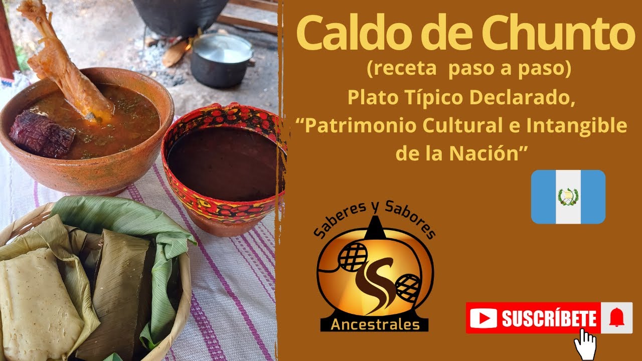 Caldo de Chunto (receta paso a paso) - YouTube