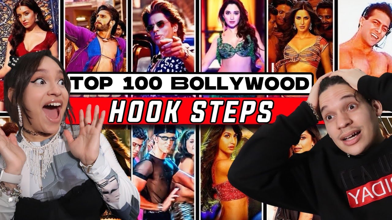 Latinos react to Top 100 Bollywood Hook Steps & India's Best Actor ...
