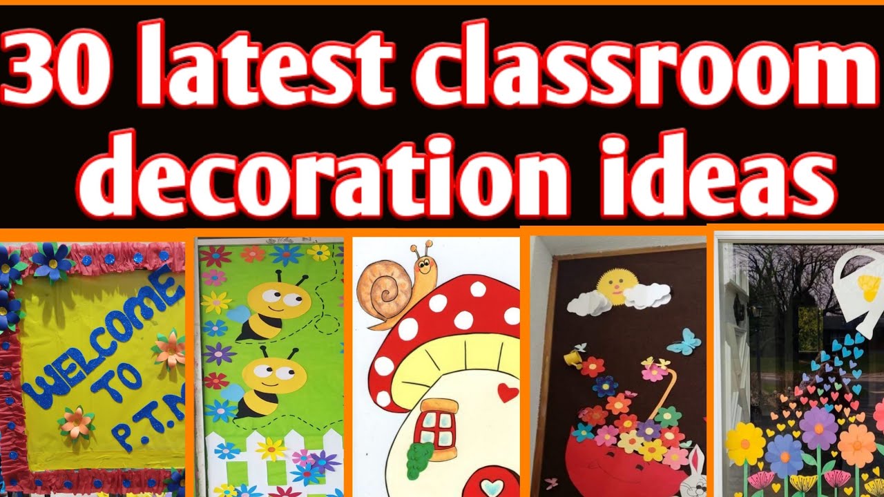 30 latest classroom and school decoration ideas - YouTube