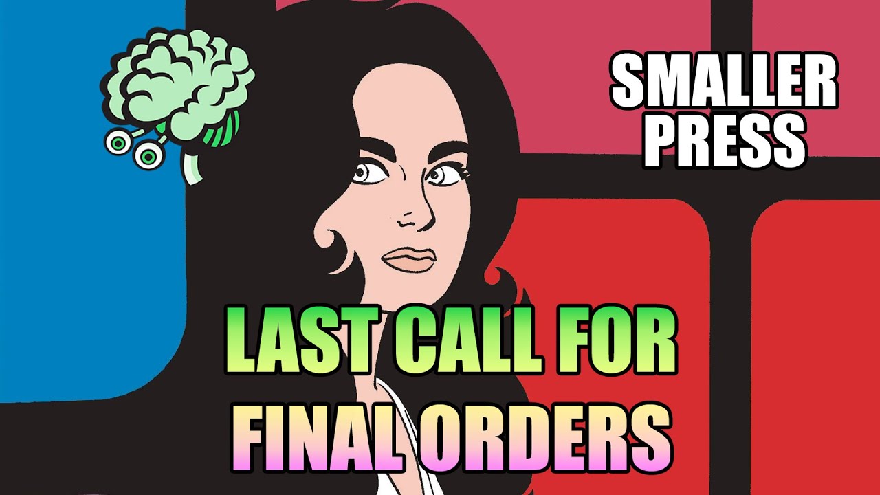 LAST CALL FOR FINAL ORDERS SMALL PRESS 11-22-21 - YouTube