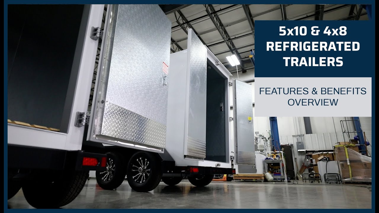 Multi-Temp Refrigerated Transport Trailer Overview - 5x10 & 4x8 | Leer ...
