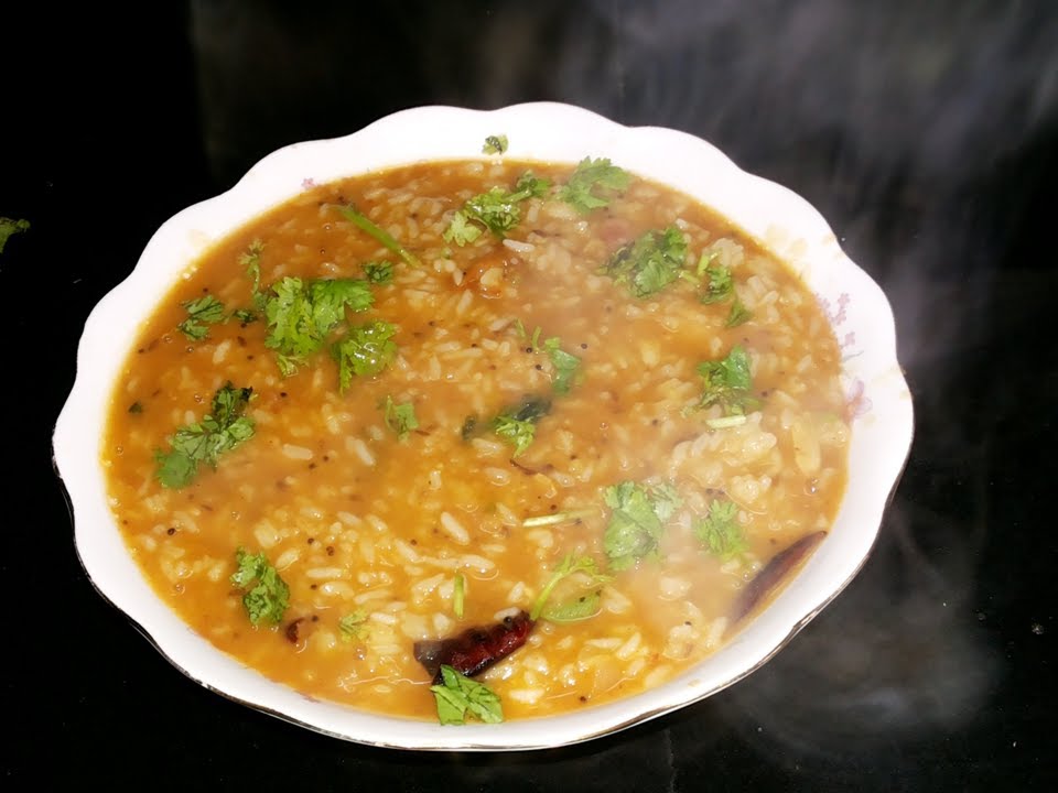 SAMBAR RICE MAKING - YouTube