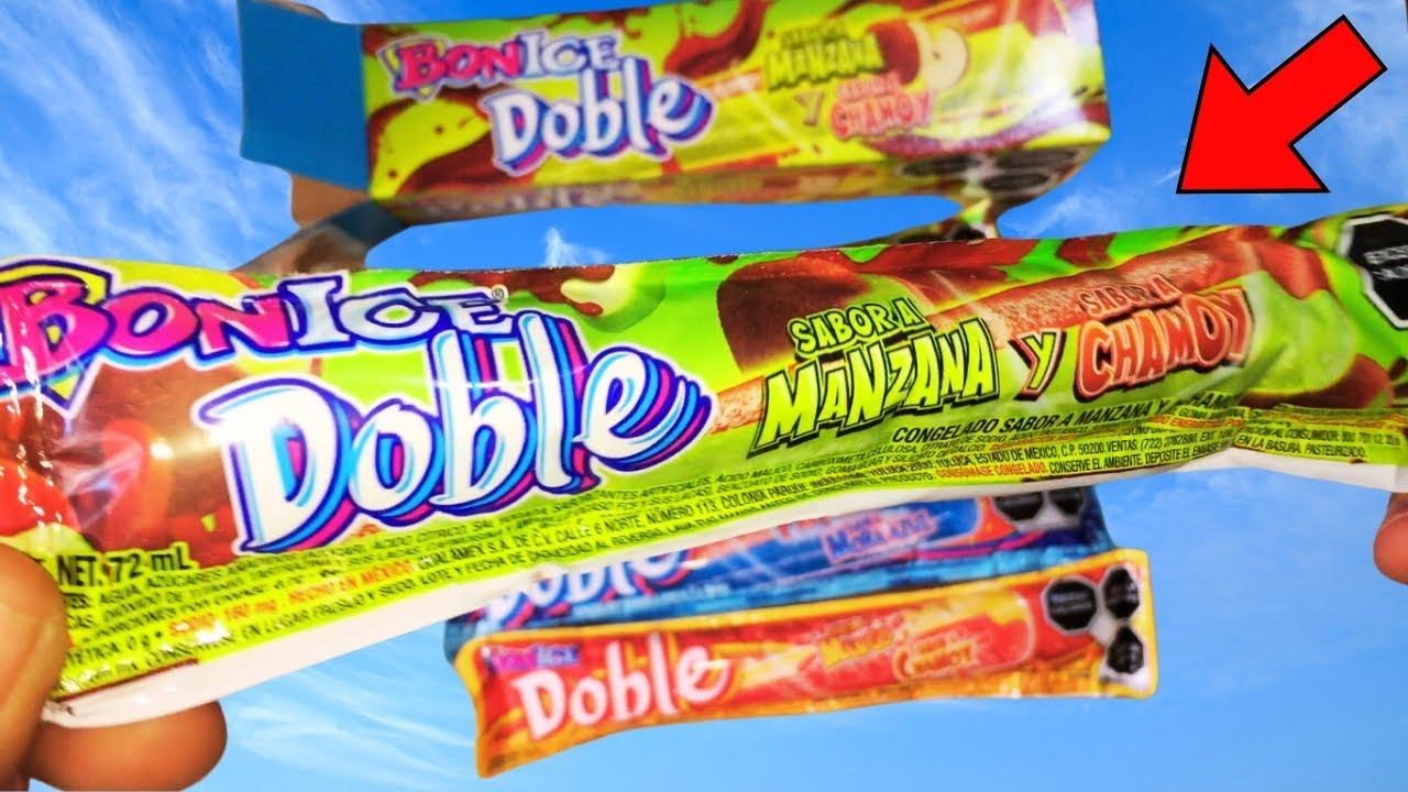 Unboxing de Bonice MANZANA con CHAMOY - YouTube