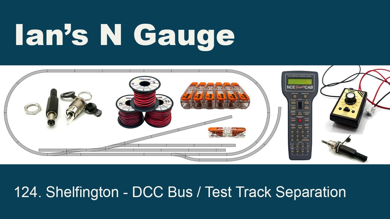 124 - Shelfington - DCC Bus / Test Track Separation - YouTube
