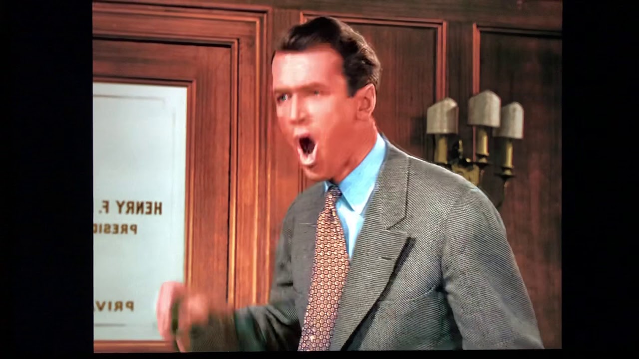 No, NO! - It’s a Wonderful Life - Jimmy Stewart (George Bailey) is ...