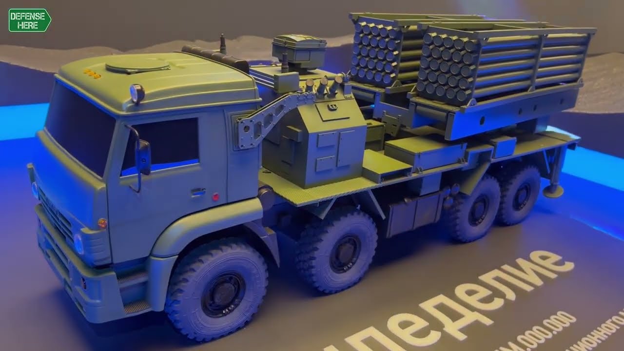 ISDM Zemledeliye remote mine-laying system - YouTube