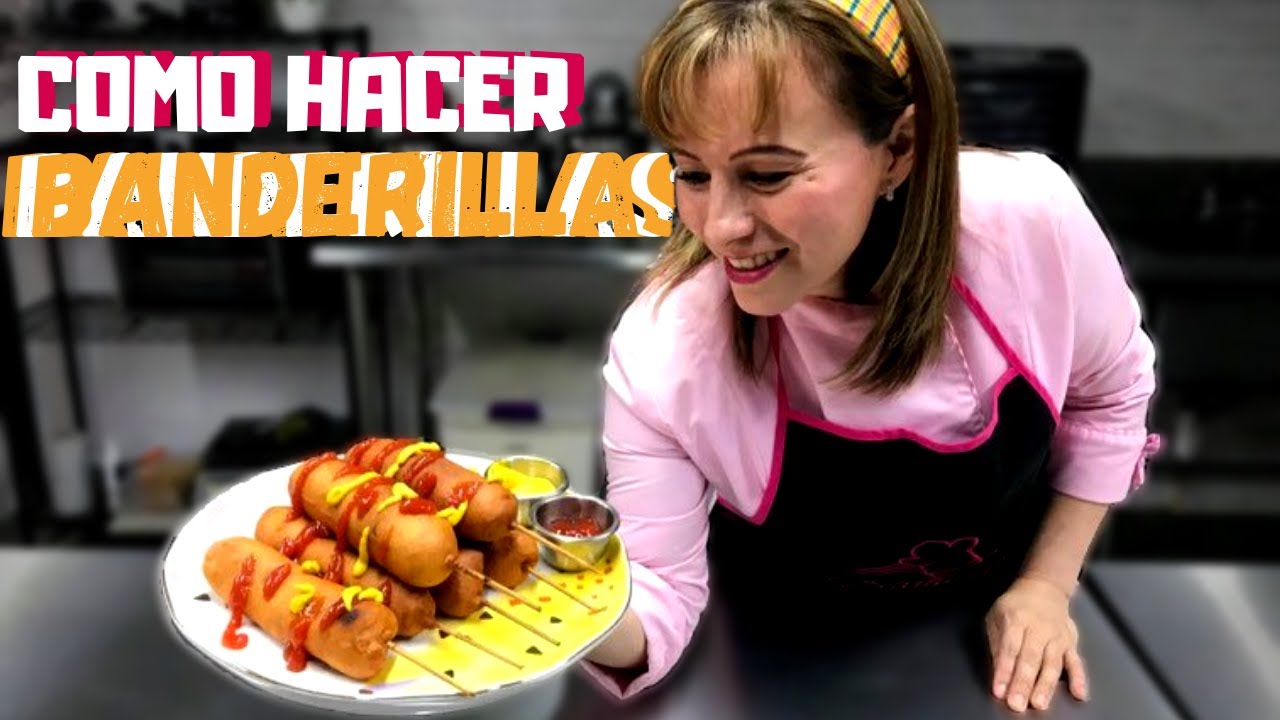 COMO HACER BANDERILLAS *RECETA FACIL* - YouTube