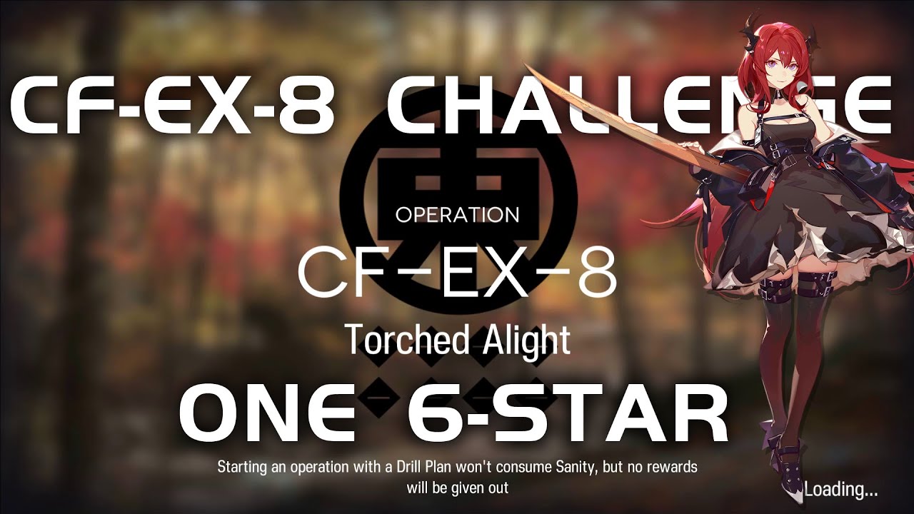 CF-EX-8 CM Challenge Mode | Ultra Low End Squad | A Flurry to the Flame | 【Arknights】 - YouTube