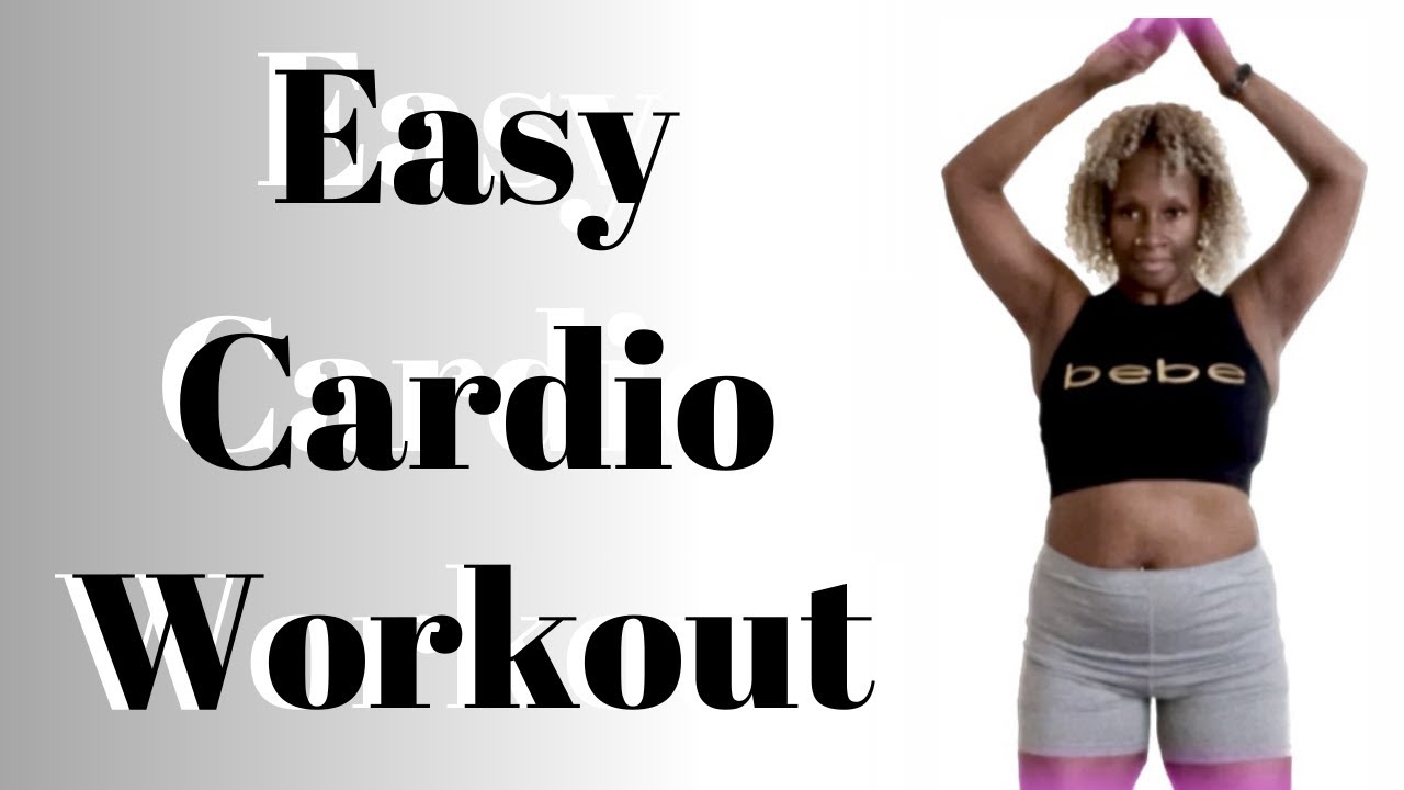 Workout With Simple Cardio | Easy Workout - YouTube