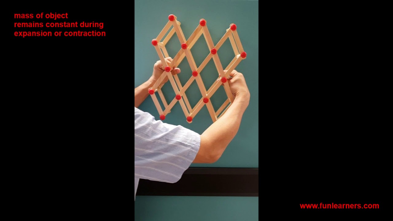 mass remains constant during expansion or contraction - YouTube