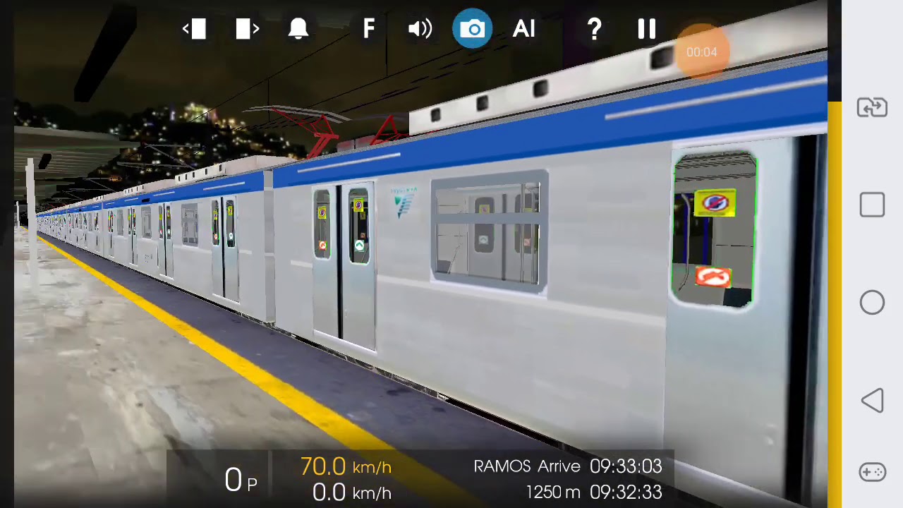 Supervia- alstom 5000 fora de serviço em olaria - YouTube