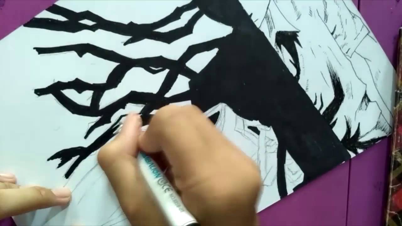 Speed Drawing - Nagai Kei ( Ajin / Demi-Human ) - YouTube