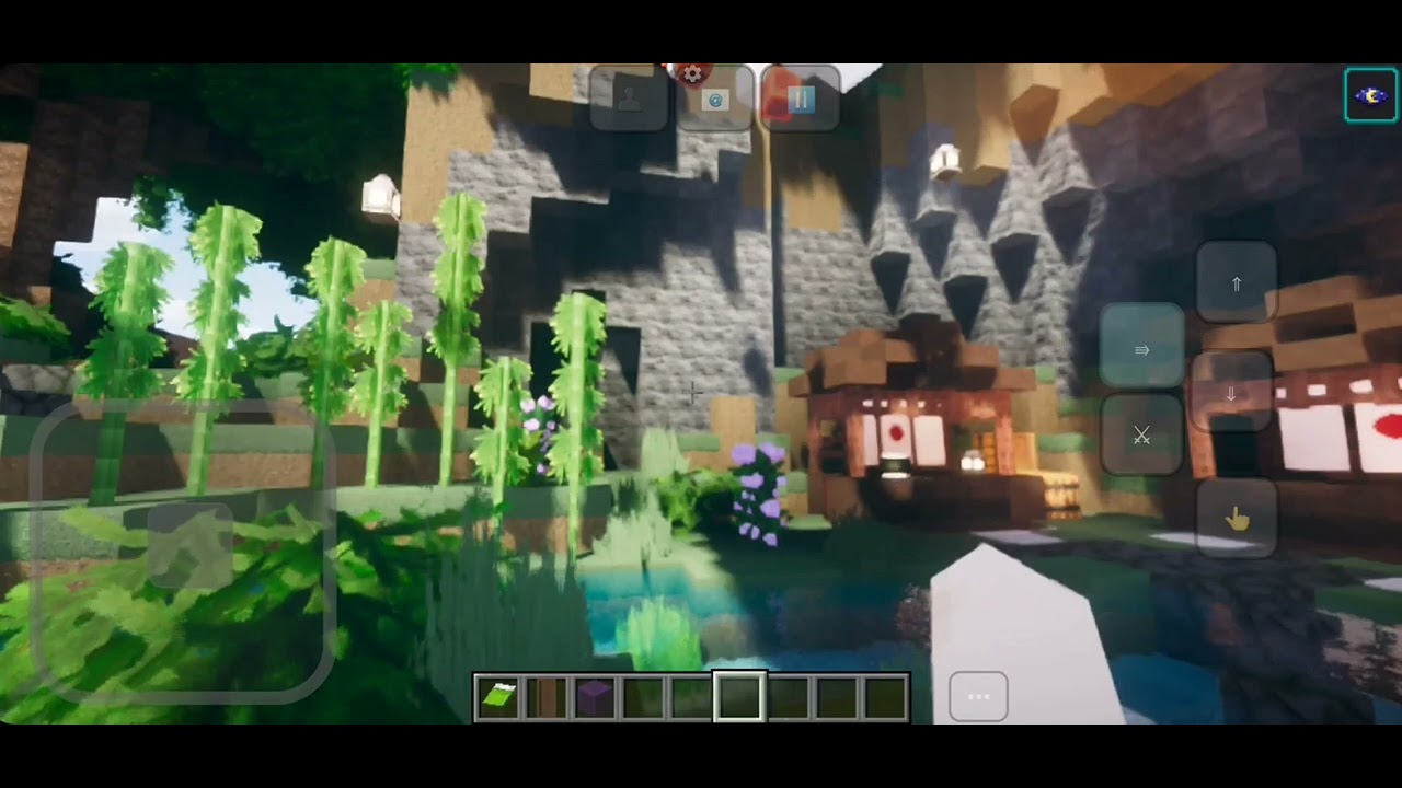 minecraft pe reflection rtx 1.20 #4k #mcpe - YouTube