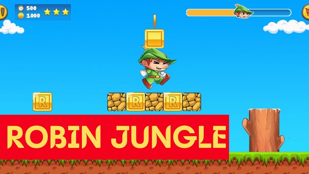 ROBIN JUNGLE Mobile Game | Super Mario | GameZone - YouTube