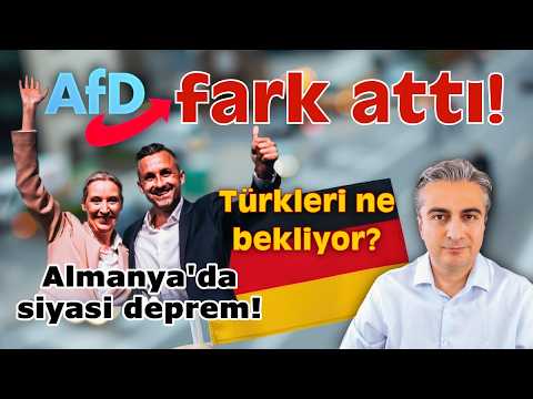 ALMANYA’DA SİYASİ DEPREM! Saksonya-Anhalt’ta AfD Zaferi ve Türkleri Bekleyenler