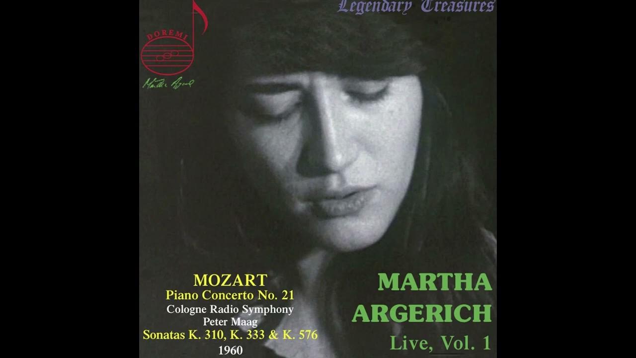 Martha Argerich play - Mozart - Piano Concerto No 21 in C Major, K 467 - Live - YouTube