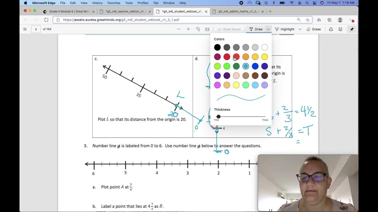 Eureka Math Grade 5 Module 6 Lesson 1 Problem Set - YouTube