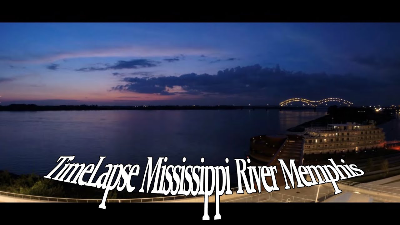 This is... On the Mississipi River sunset TimeLapse (Memphis) | USA ...