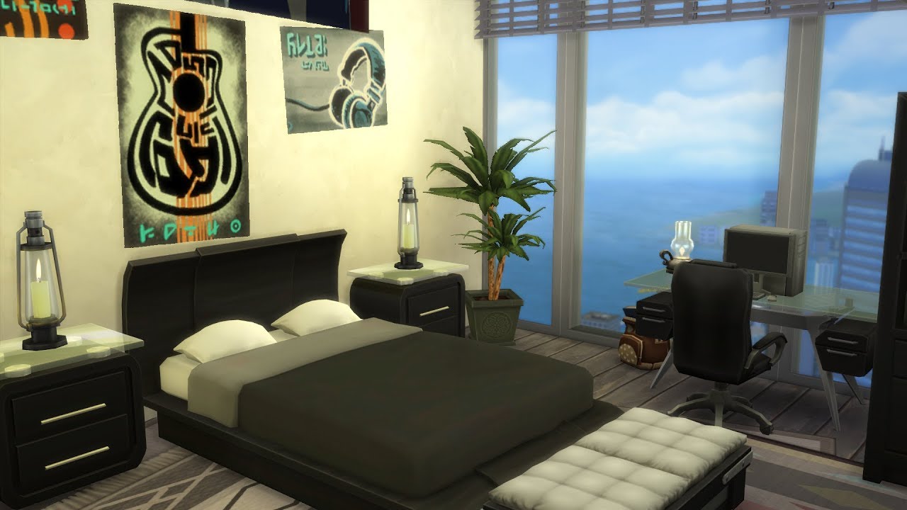 🌇High-rise Penthouse Apartment🌃 - The Sims 4 Speed Build. - YouTube
