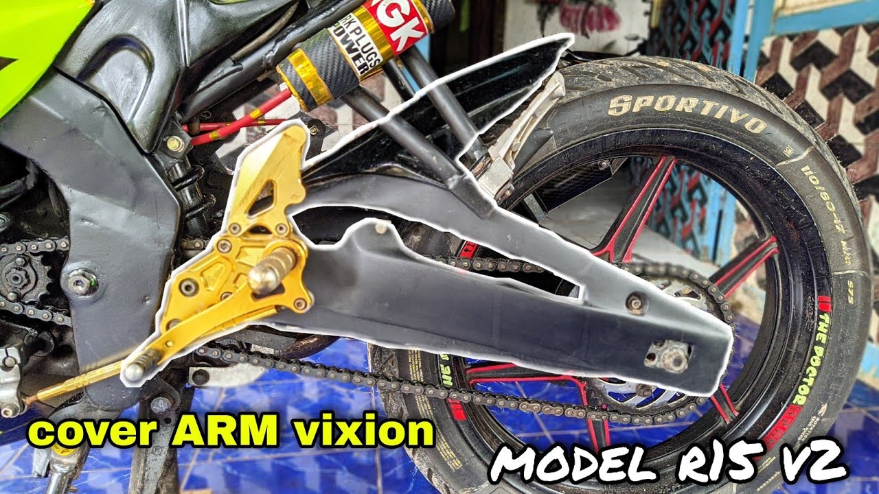 cara pasang cover arm vixion old model r15 - YouTube