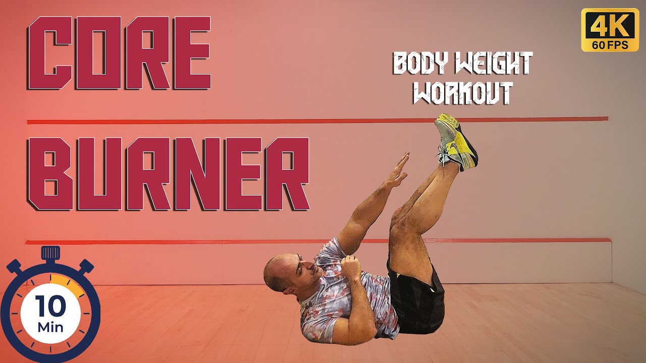 10 Min // Core Burner // Body Weight Workout // @onaydodanli - YouTube